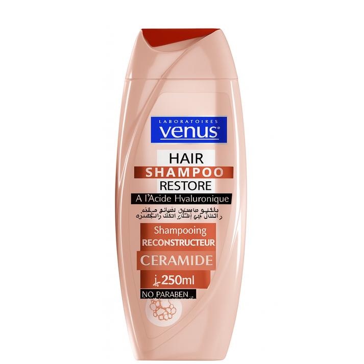 Shampoing Restore Céramide à l’Acide Hyaluronique 250ml Venus | DZ Sto ...